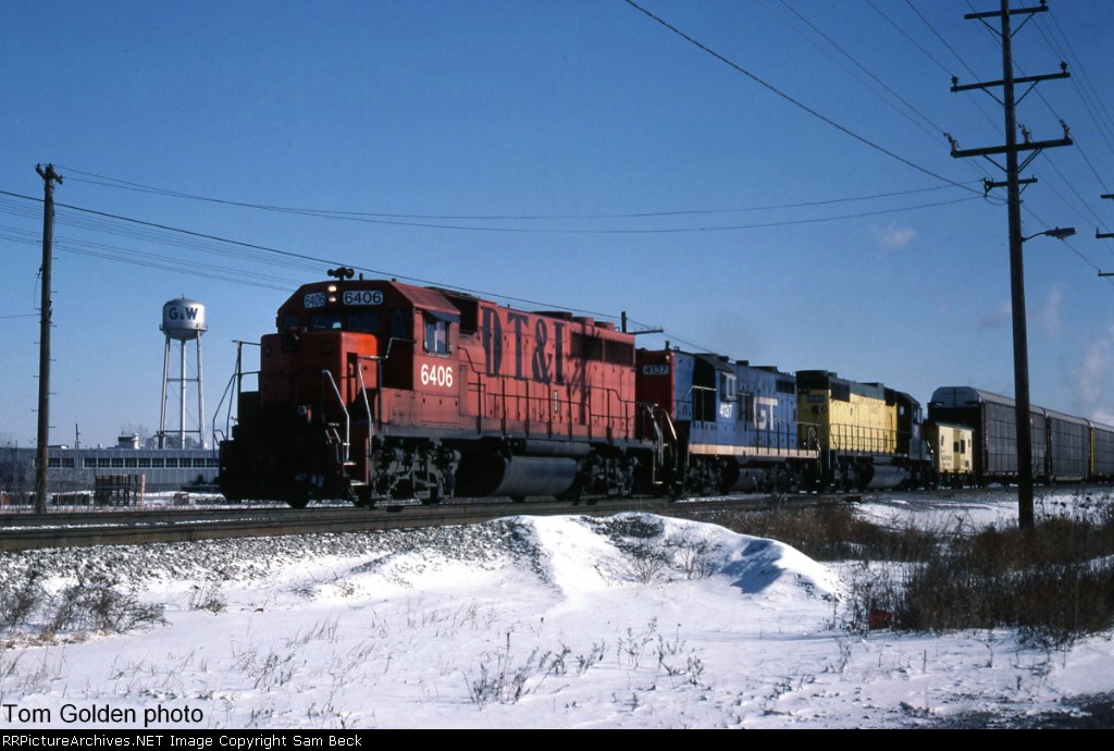 GTW 6406, 4137, and CNW 6651